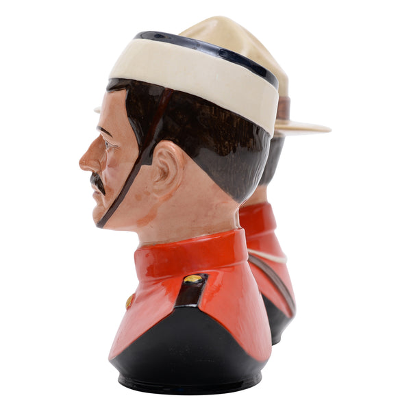 Canadian Mountie Bust Pair - pascoeandcompany