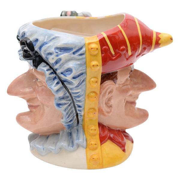 Royal Doulton Character Jugs Punch & Judy Large D6946 - pascoeandcompany