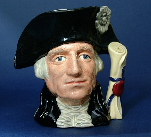 Royal Doulton Character Jugs George Washington Large D6669 ...